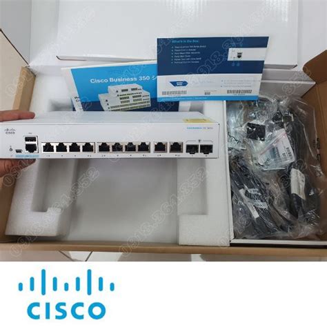 Cbs350 8t E 2g Thiết Bị Chuyển Mạch Cisco 8 Cổng Gigabit 2 Cổng Com
