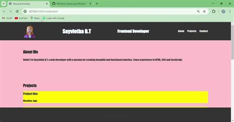 Video Sayvietha Balaji On Linkedin Prodigyinfotech Internship Outputofthetask4 Portfolio
