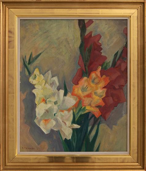 Einar Nerman Stilleben Med Amaryllis Bukowskis