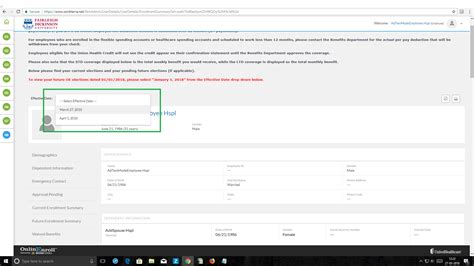 Nf 5109 Ui Refresh Confirmation Statement Effective Date Drop