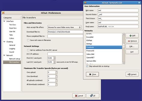 XChat IRC Package Details Repo Openpandora Org Repository Of Software For The Open Pandora