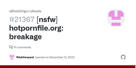 Nsfw Hotpornfile Org Breakage Issue UBlockOrigin UAssets GitHub
