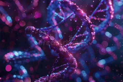 Animated Dna Replication Process Stock Illustration Illustration Of