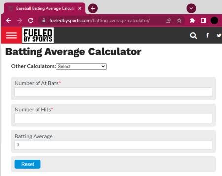 8 Best Free Online Batting Average Calculator Websites