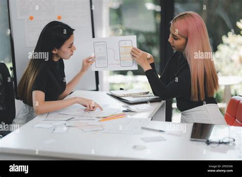 User Experience User Interface Concept Ux Ui Graphic Designer Creative Sketch Breif User