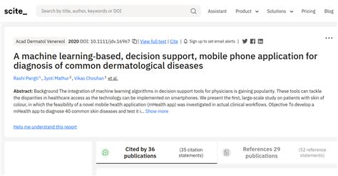 a machine learning‐based decision support mobile phone application