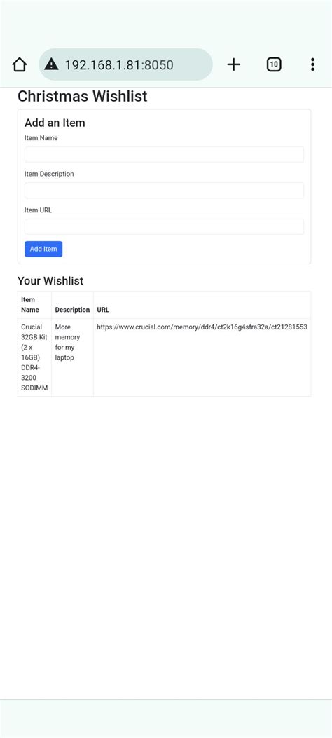 Coding Christmas Wishlist In Html Python And Mariadb Drew Davis Posted On The Topic Linkedin
