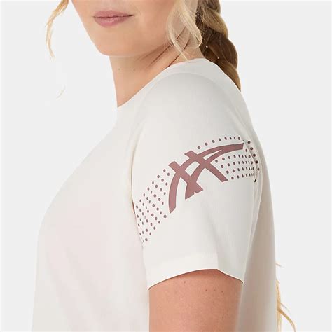 Asics Performance Icon Γυναικείο T Shirt Λευκό 2012d177 100w