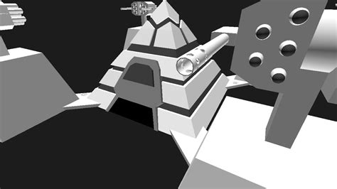 SimplePlanes | Terminator Skynet Pyramid (AI Target)