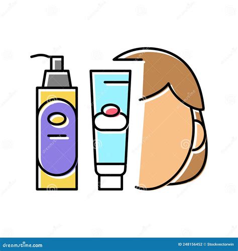 Skin Cosmetic Color Icon Vector Illustration Stock Vector ...