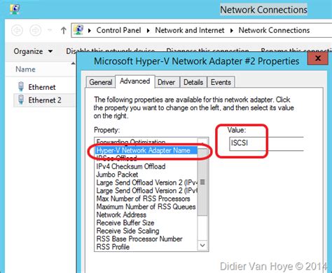 Hot Add Remove Of Network Adapters And Enabling Device Naming In Windows Server Hyper V