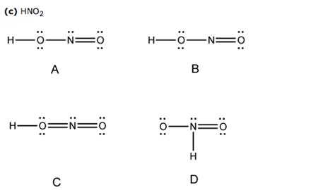 Hno Lewis Structure How To Draw The Lewis Structure