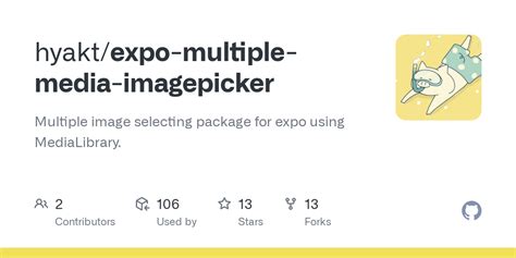 Github Hyaktexpo Multiple Media Imagepicker Multiple Image Selecting Package For Expo Using