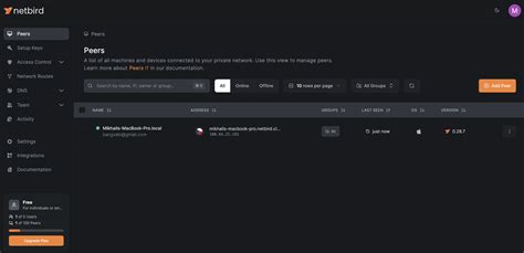 Getting Started Netbird Docs