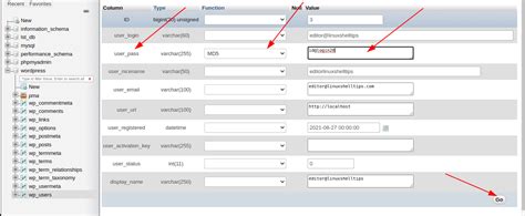 How To Change WordPress Admin Password Via PhpMyAdmin