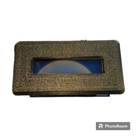 1602 Lcd Arduino Screen Bezel Black Pla Panel Frame Faceplate Adhesive