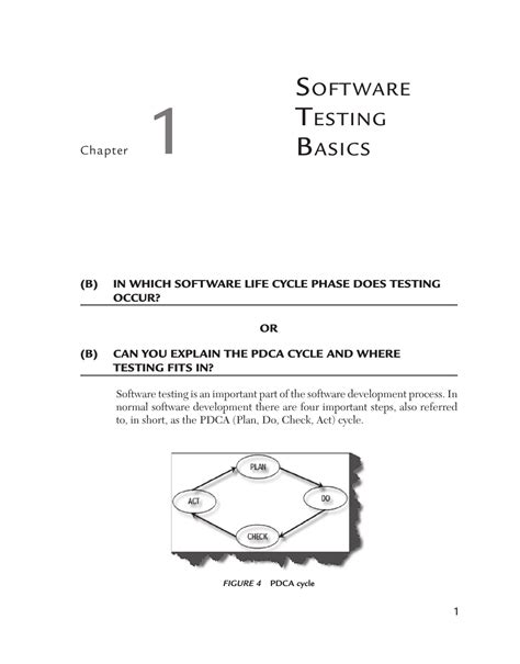 Chapter 1 Software Testing Basics Software Testing Book