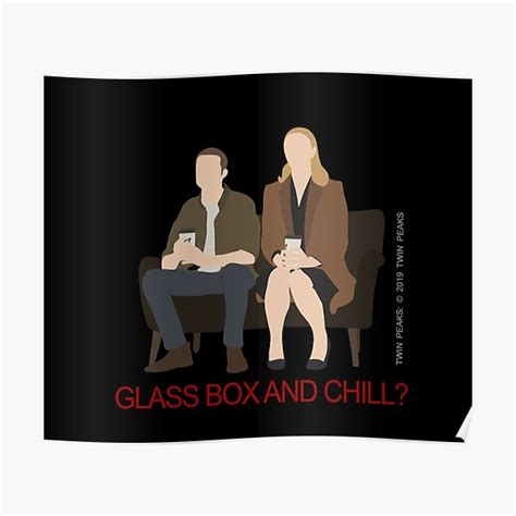 Twin Peaks Glass Box Poster By Valentinahramov Redbubble
