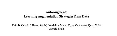 【强化学习 108】autoaugment 知乎
