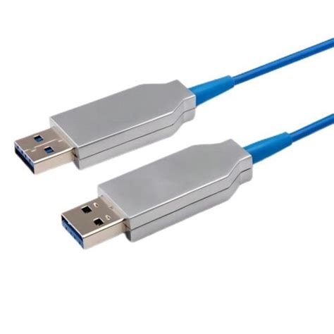 Usb Pure Fiber Optical Extension Cable M Aoc Fiberlink