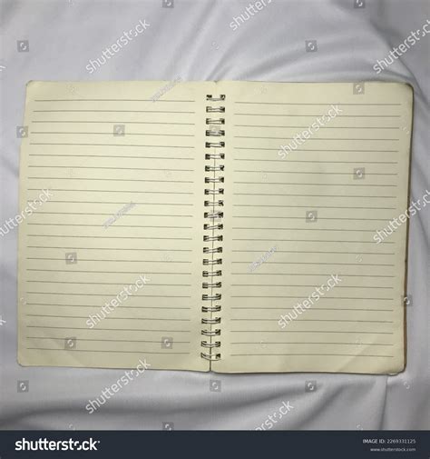 Closeup Photo Notebook Paper Texture Stock Photo 2269331125 Shutterstock