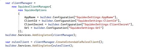 squidexclientmanager is no longer available in latest squidexclient