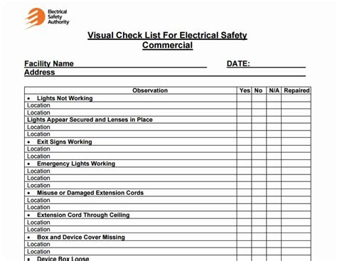 Facility Maintenance Schedule Excel Template New 4 Facility Maintenance