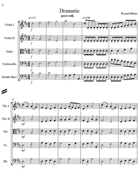 Sheet Music For String Orchestra Dramatic Strings Strings Sheet Music