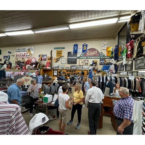 75th Anniversary Celebration Bernards Store For Men