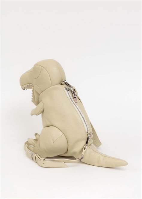 Mihara Yasuhiro T Rex Bag Beige Garmentory