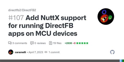 Alan C On Linkedin Add Nuttx Support For Running Directfb Apps On Mcu Devices By Caramelli