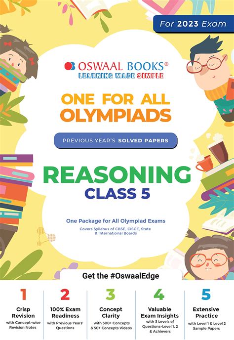 Urbanbae Oswaal One For All Olympiad Reasoning Class 5 2023 Exam