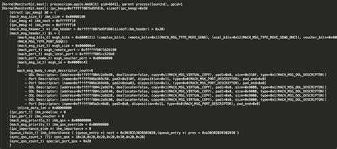 Analysis Inspecting Mach Messages In MacOS Kernel Mode Part I Sniffing The Sent Mach Messages