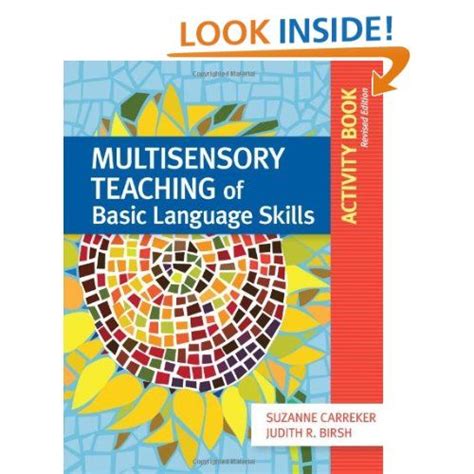 Multisensory Teaching Of Basic Language Skills Activity Book