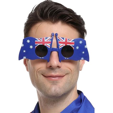 Aussie Flag Party Glasses Celebrate Australia Occasion And Event Party Supplies Discount