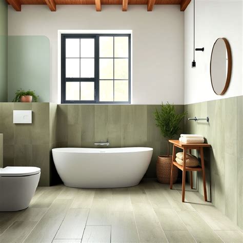 25 Green Bathroom Tile Ideas Youll Love