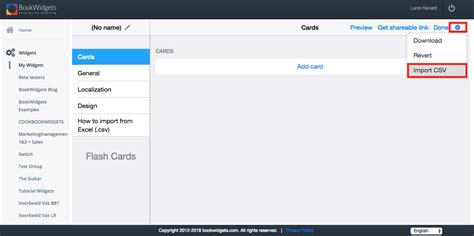 How To Create Import And Print Flash Cards With Bookwidgets Bookwidgets