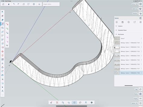 best practices modeling for procreate sketchup for ipad sketchup