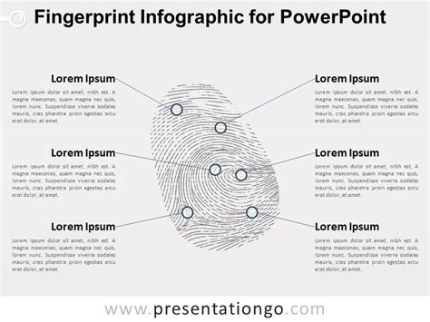 Fingerprint Infographic For PowerPoint PresentationGO Infographic