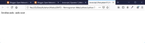 Html Programming 9 Percabangan Di Javascript ~ Open Networking