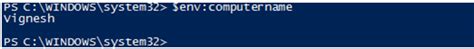 PowerShell ComputerName Ways Of Finding The Computer Name