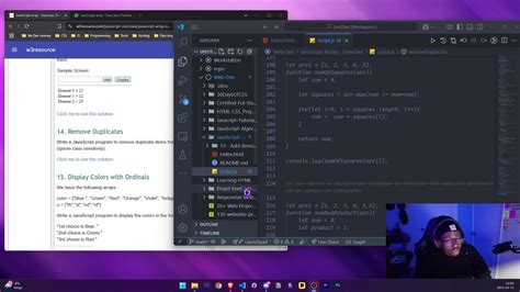 Javascript Array Exercises Practice Solution Youtube