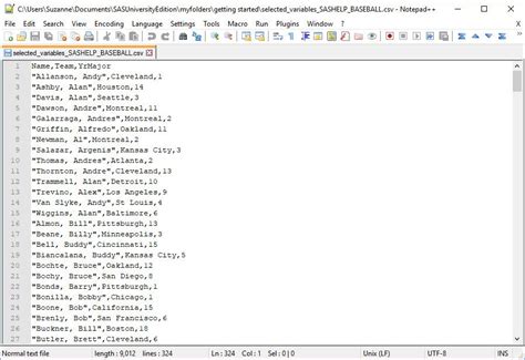 Solved Exporting Subset Of Data From Sas7bdat To Csv Sas Support Communities