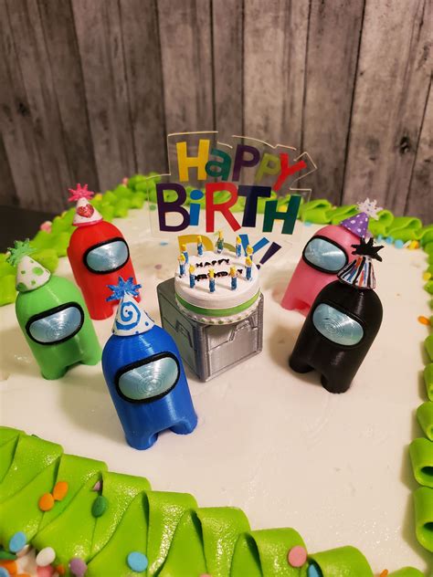 Cake Birthday Among Us At Mark Jennings Blog