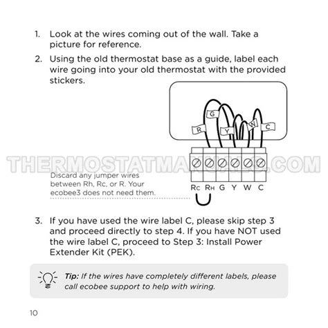 Ecobee Ecobee3 Installation Guide Ecobee Ecobee3 Installation Guide