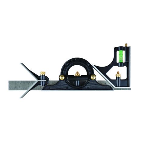 Square Combination And Protractor Set 300mm Omega