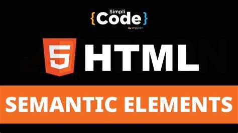 Html Semantic Tags Explained Html Semantic Elements Html Tutorial