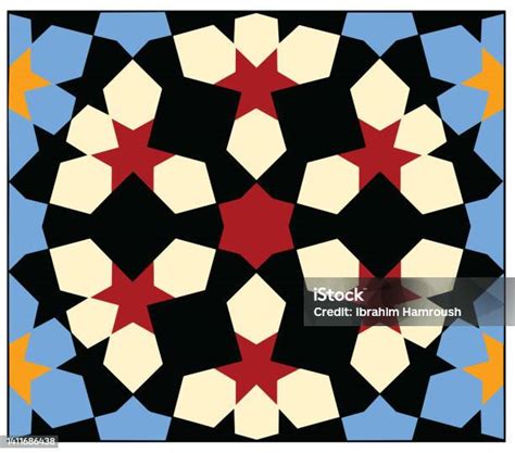이슬람 기하학적 패턴의 변경 가능한 색상 중세 카이로 벡터 일러스트 레이 션 0명에 대한 스톡 벡터 아트 및 기타 이미지 0명 건축 골동품 Istock