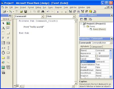 VB WITH SUMAN CREATE YOUR FIRST PROGRAM WITH VISUAL BASIC