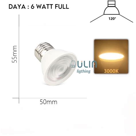 Jual Lampu W Spot Sorot Led Cob Watt Bohlam Hologen E Full Untuk Lampu Dinding Spotlight Ac